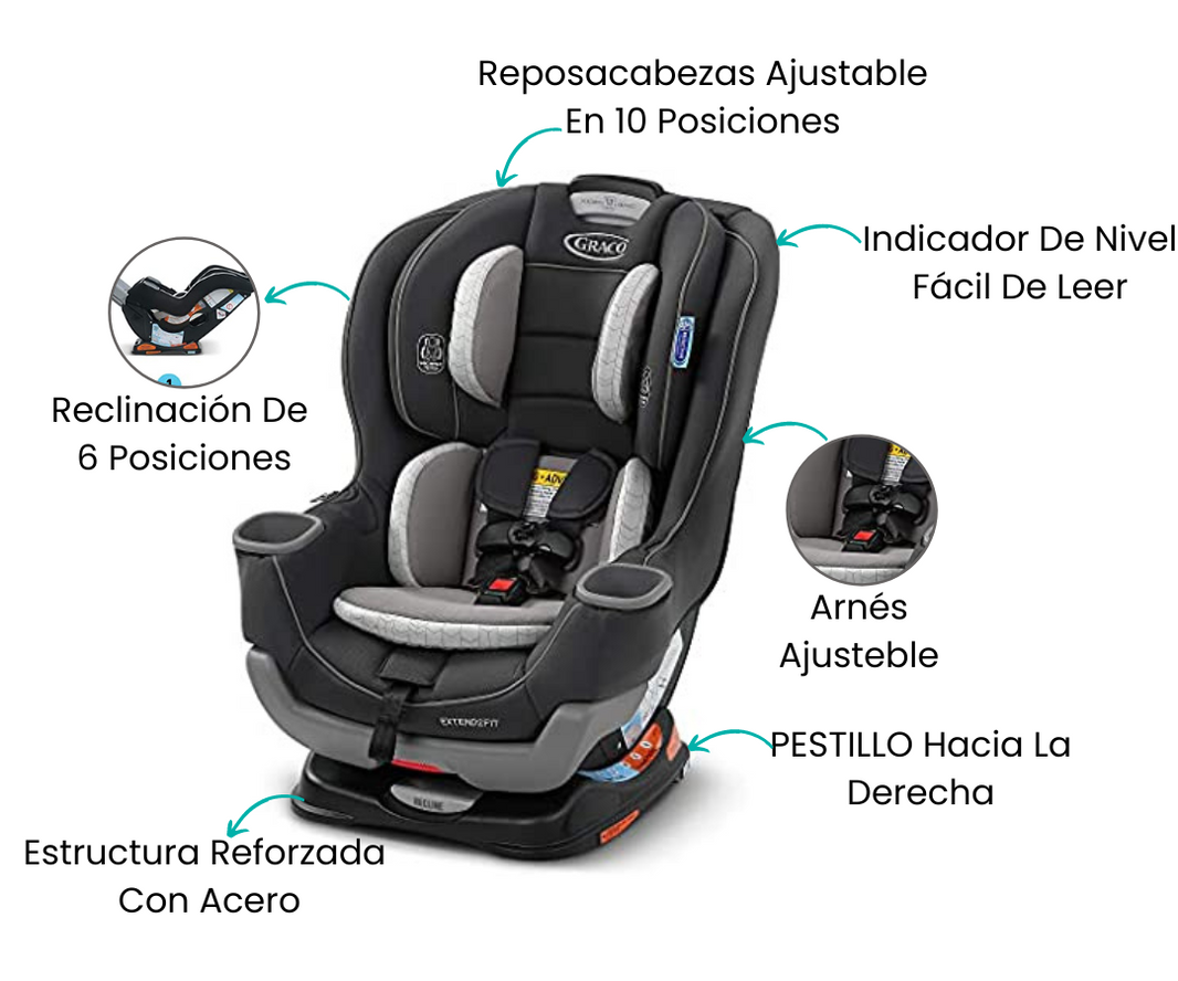 Asiento De Auto Extented2fit Redmond Graco