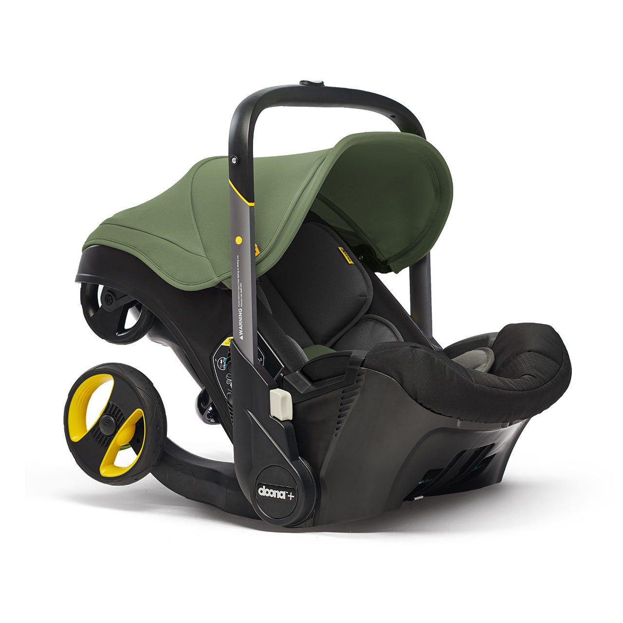 COCHE CON ASIENTO DE AUTO Y BASE DESERT GREEN DOONA