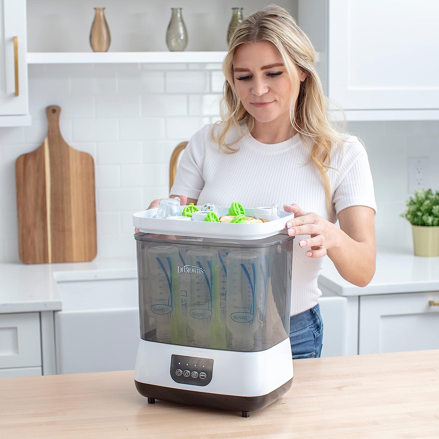 ESTERILIZADOR Y SECADOR DE BIBERONES ELECTRICO