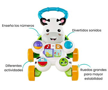 CEBRA ANDADERA DE APRENDIZAJE FISHER PRICE