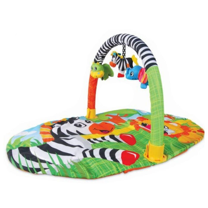 GIMNASIO ZEBRA NIÑO CON BARRA DE ACTIVIDADES